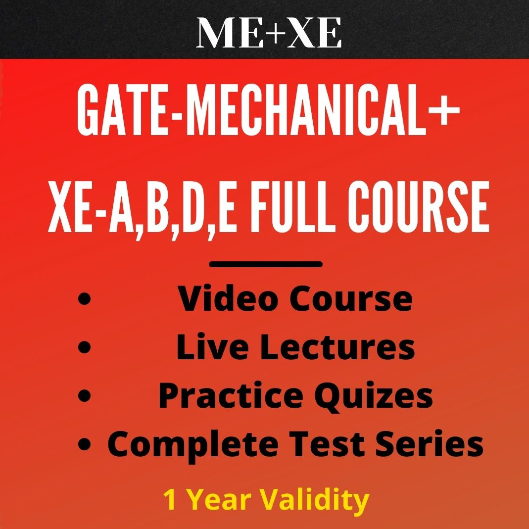 GATE-ME+XE FULL COURSE (1 Year) from Endurance Engineering Academy ...